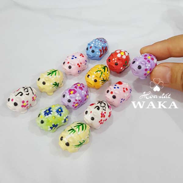 Con Heo Đất Mini 01- Set Tết- Mô hình 1/12 | Shopee Việt Nam