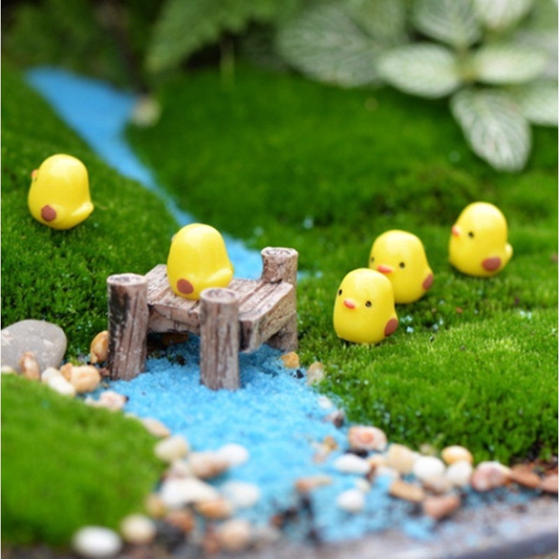 Bộ 20 Mô Hình Gà Con Mini Trang Trí Sân Vườn | Shopee Việt Nam