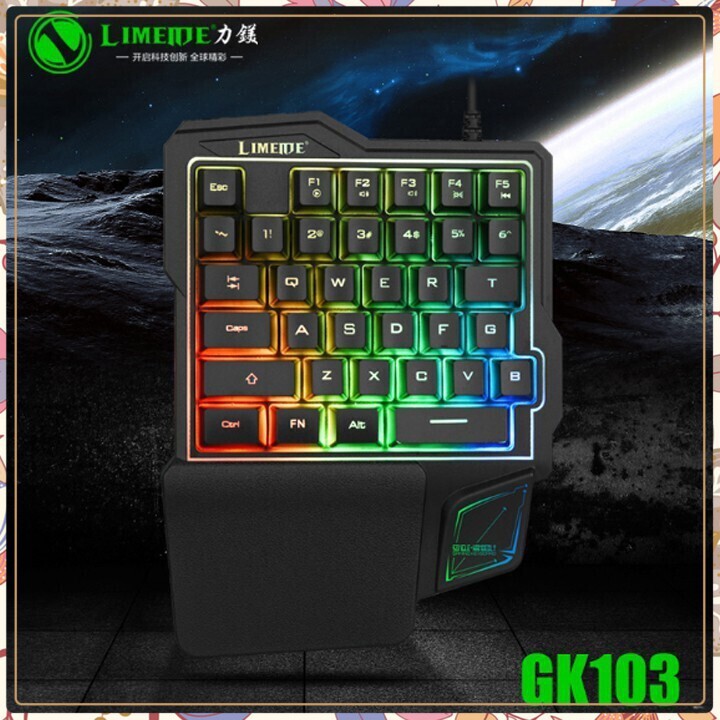 (Siêu Siêu Rẻ) Bàn Phím Giả Cơ Một Tay Dành cho Dân GAME nhãn hiệu Keypad GK103 | Shopee Việt Nam