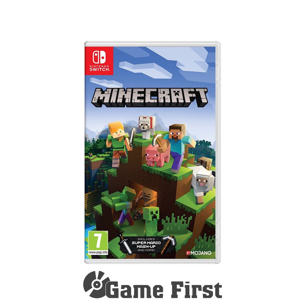 Đĩa game Nintendo switch Minecraft 4 Starter Pack new | Shopee Việt Nam