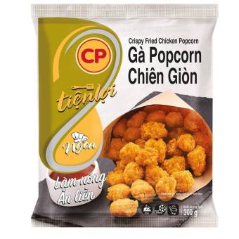 Gà viên popcorn chiên CP siêu ngon giòn rụm túi 300g - 1kg | Shopee ...