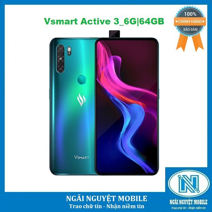 Điện thoại Vsmart Active 3_6GB|64GB - Hàng chính hãng | Shopee Việt Nam