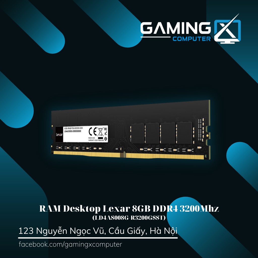 RAM PC Lexar 8GB DDR4 3200Mhz | Shopee Việt Nam