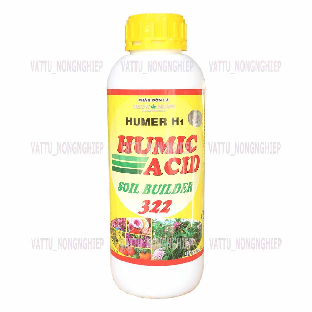 PHÂN BÓN LÁ ĐA VI LƯỢNG SINH HỌC GROW MORE HUMER H1 HUMIC ACID 322 ...