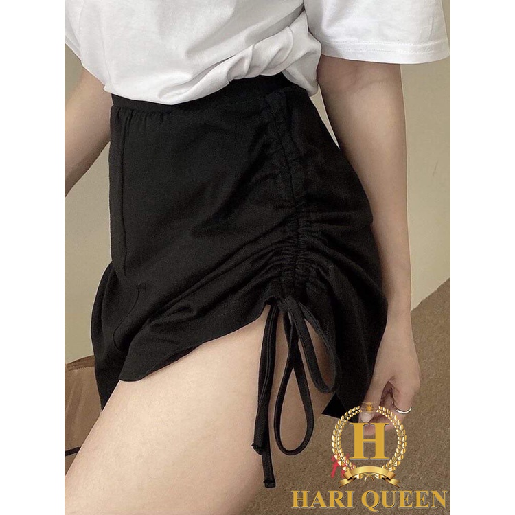 Quần đùi dây rút hông mặc 2 kiểu HARIQUEEN | Shopee Việt Nam