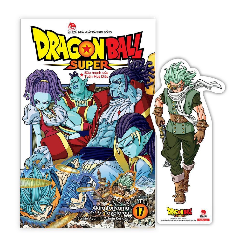 Truyện Tranh - Dragon Ball Super - Tập 17 - Tặng Kèm Bookmark Nhân Vật ...