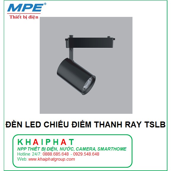 ĐÈN LED CHIẾU ĐIỂM THANH RAY MPE TRACK SPOTLIGHT MÀU TRẮNG 8W 12W 20W ...