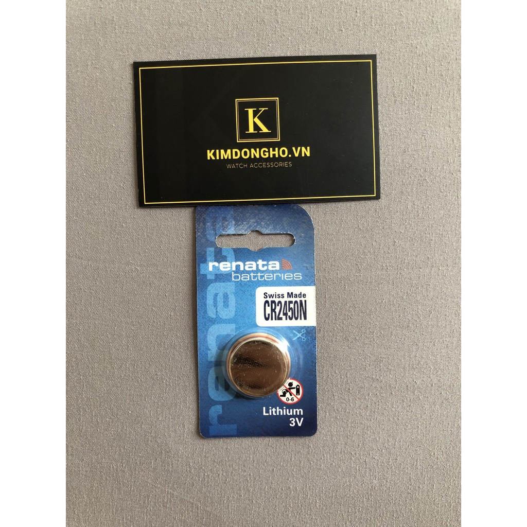 Viên pin CR2450 Renata Lithium 3V Chính Hãng Made In Swiss | Shopee ...