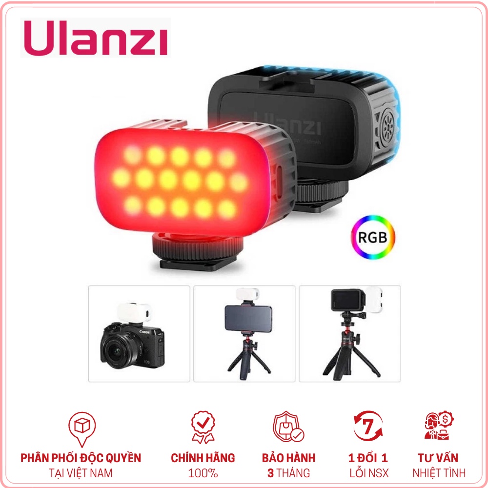 ULANZI VL15 - HÀNG CHÍNH HÃNG - Đèn LED Mini đổi màu RGB | Shopee Việt Nam