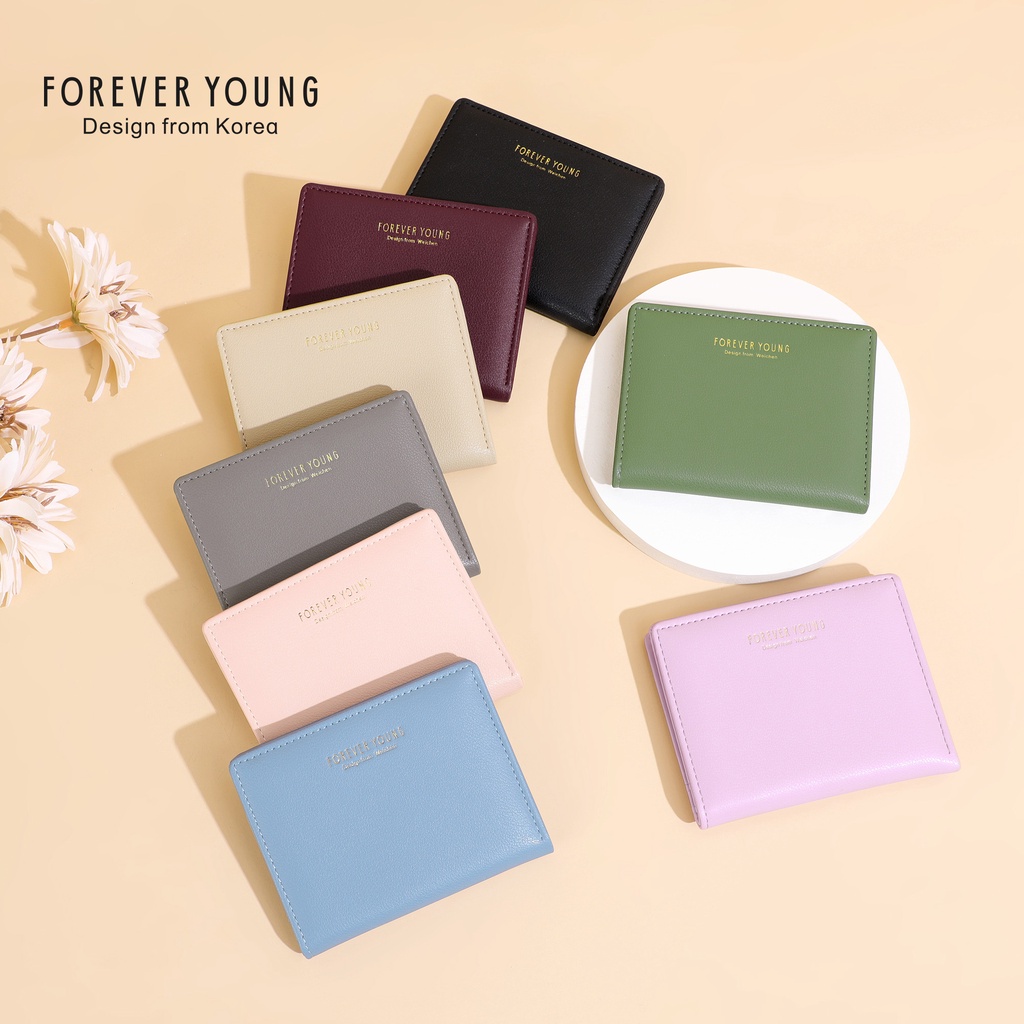 Ví mini PIERRE LOUES da PU đựng thẻ màu trơn thời trang dành cho nữ ...