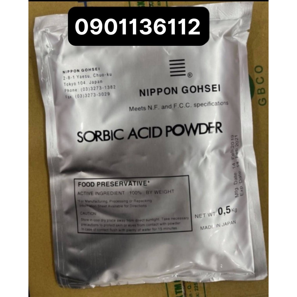 sorbic acid power - chất bảo quản thực phẩm sorbic - acid sorbic - mốc ...