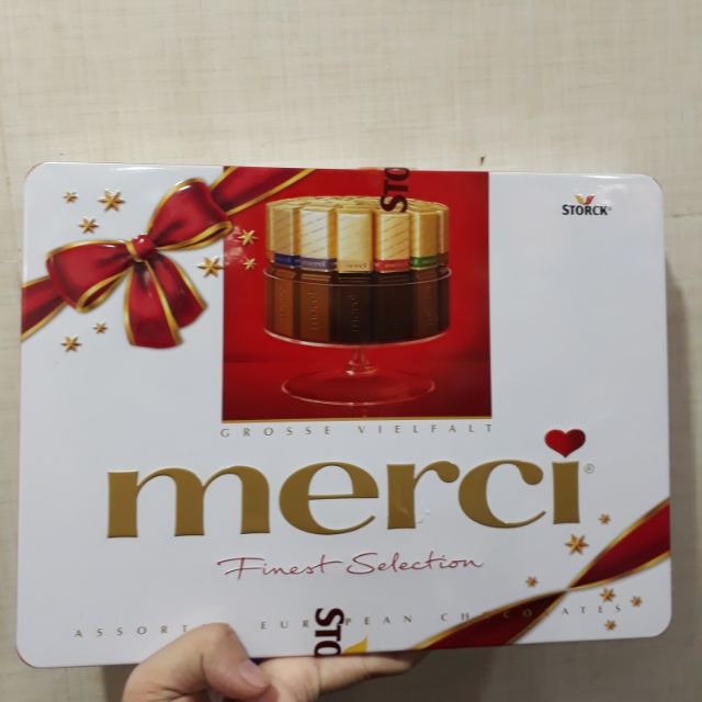 Kẹo scl merci hộp sắt 500gr | Shopee Việt Nam