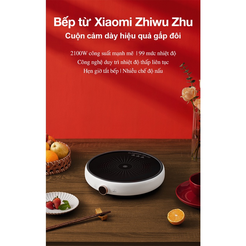 Bếp điện từ thông minh Xiaomi Mija Induction Cooker DCL01CM(kết nối App ...