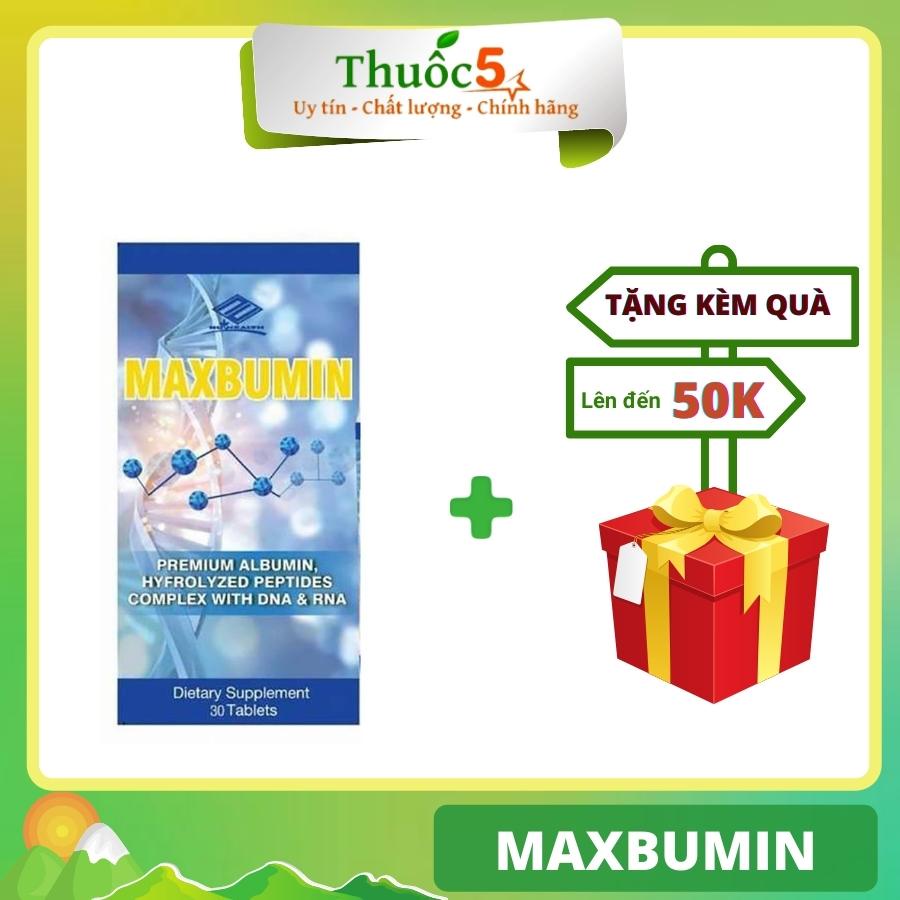 Maxbumin bảo vệ chức năng gan hộp 30 viên | Shopee Việt Nam