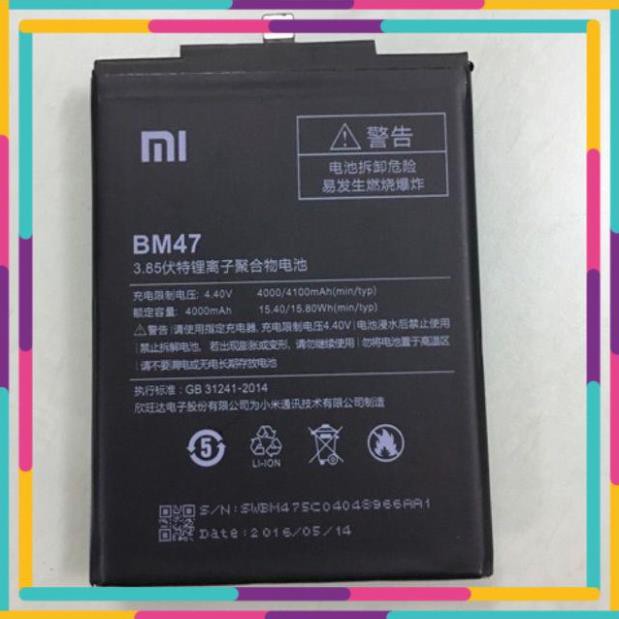 Pin Xiaomi Redmi 3 BM47 dung lượng 4100mAh | Shopee Việt Nam