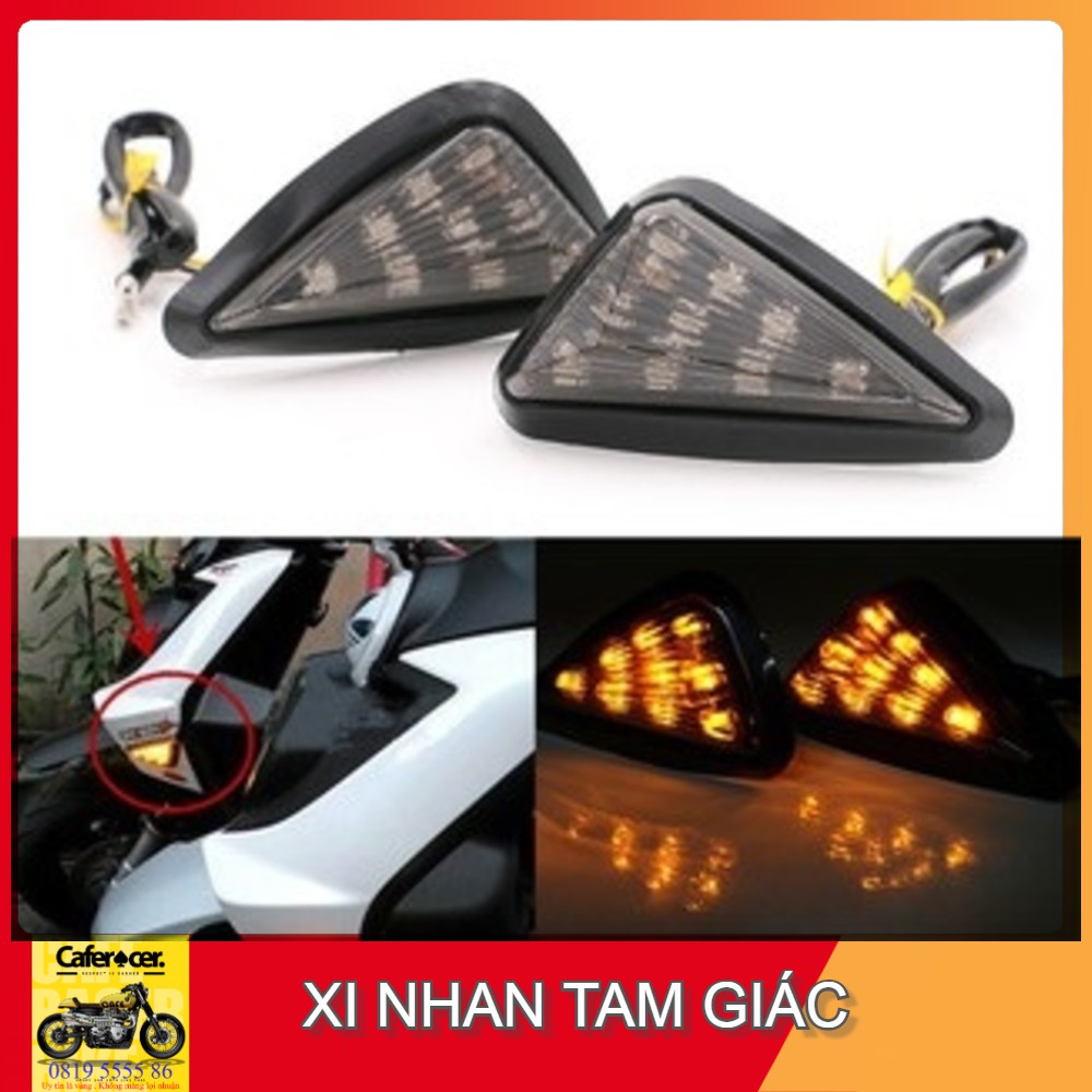 XI NHAN XE MÁY CLASSIC HÌNH TAM GIÁC - CHUYÊN ĐỘ CHẾ XE EXITER, CAFE ...
