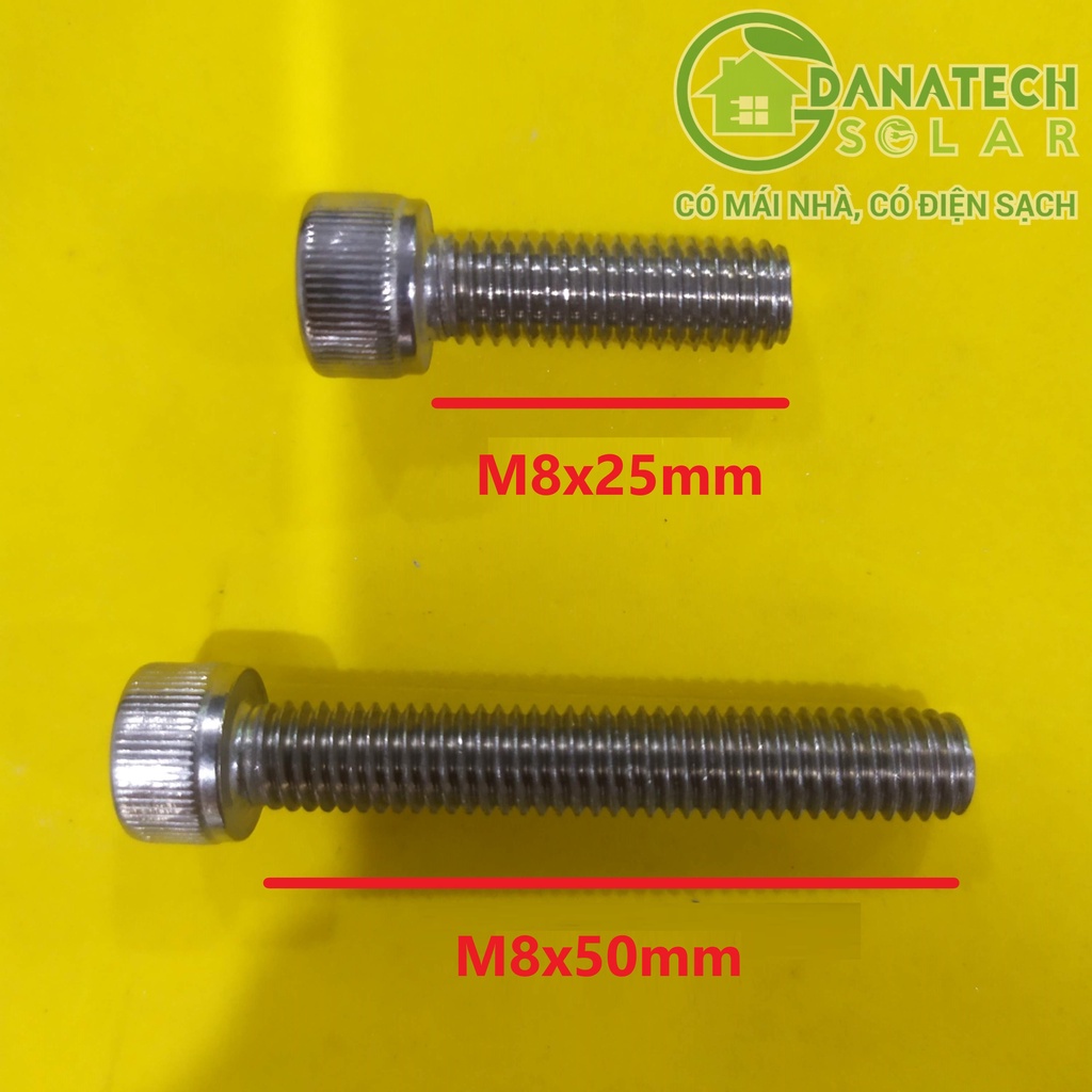Bulong lục giác chìm đầu trụ M8x20 M8x25 M8x30 M8x50 | Inox 304 | chịu lực cao | Shopee Việt Nam
