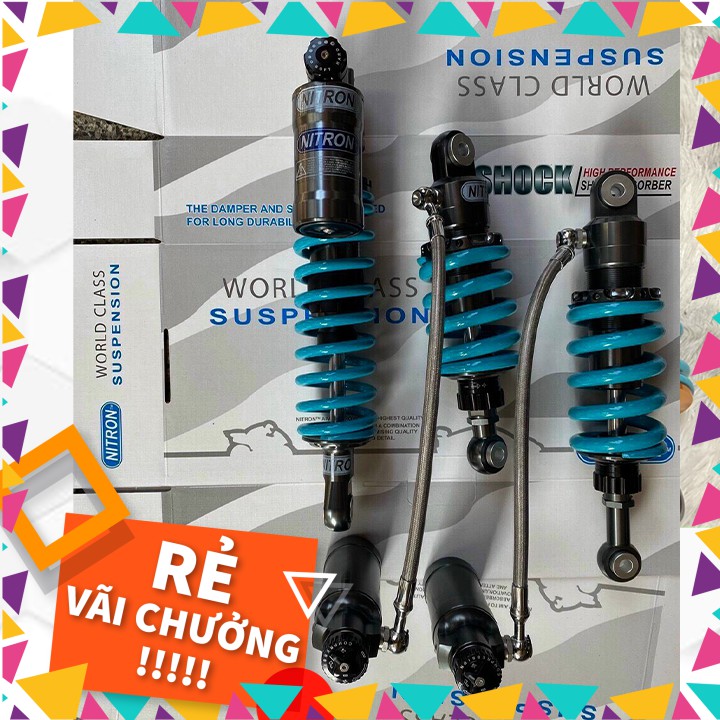 Phuộc Nitron Bình Dầu Xoay 360 Độ Winner ,satria,raider, Exciter 135 150 | Shopee Việt Nam