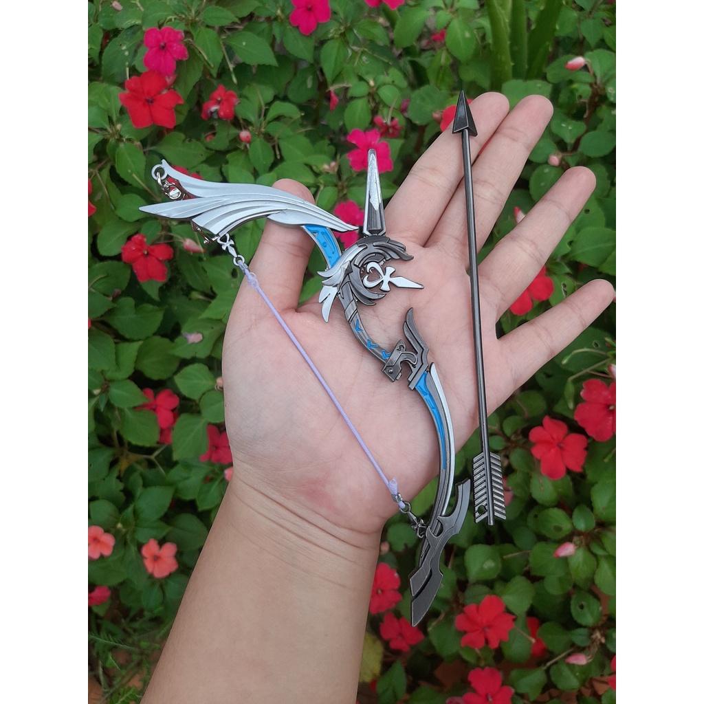 [ Tặng đế ][17cm ] Mô hình móc khóa Cung Amos - Genshin Impact ...