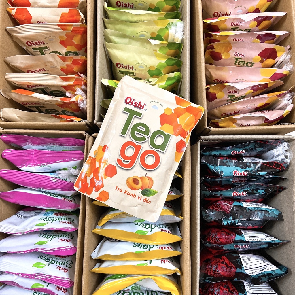 Trà túi Oishi Teago/Sundays/T-rexx các vị | Shopee Việt Nam
