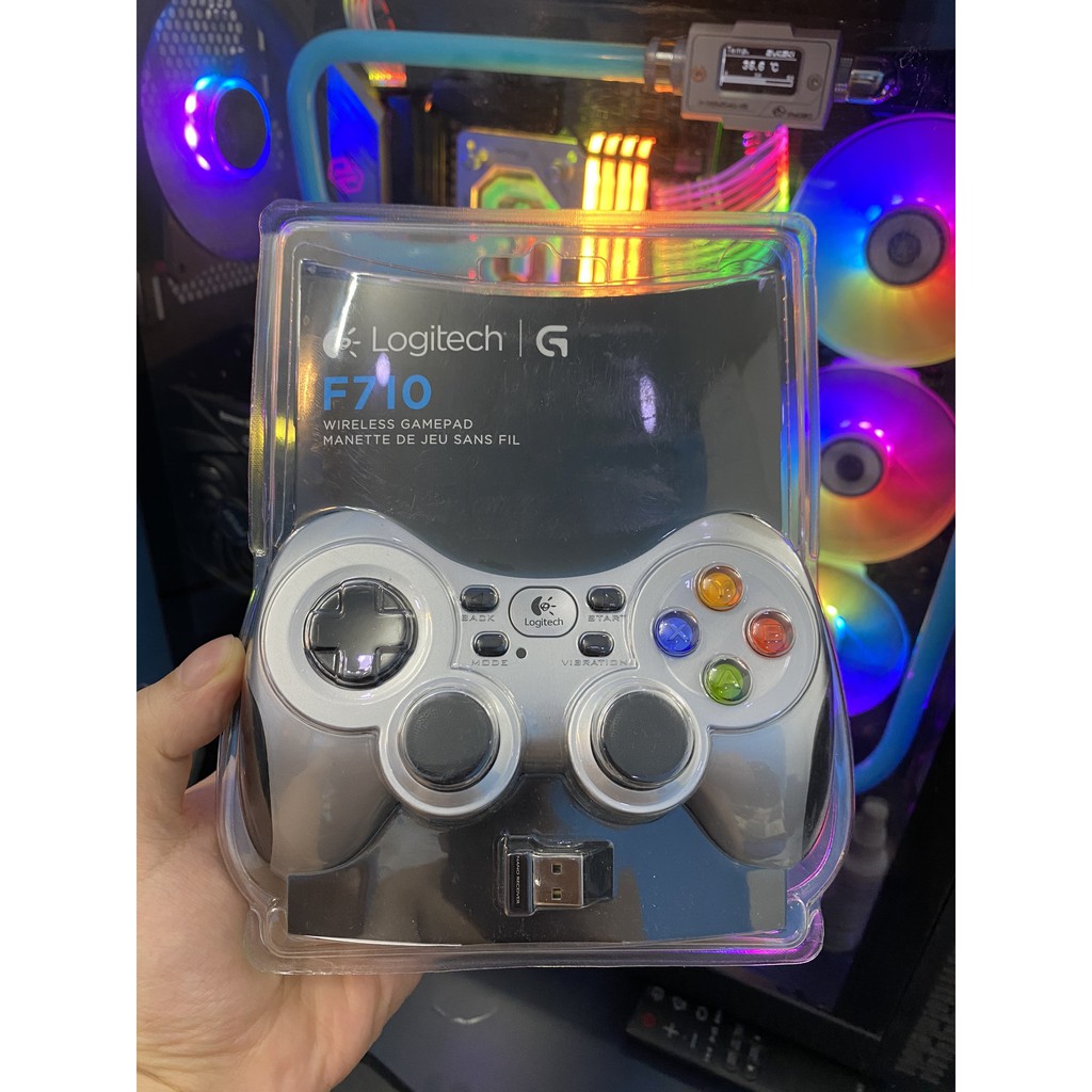 Tay cầm chơi game không dây Logitech F710 wireless | Shopee Việt Nam