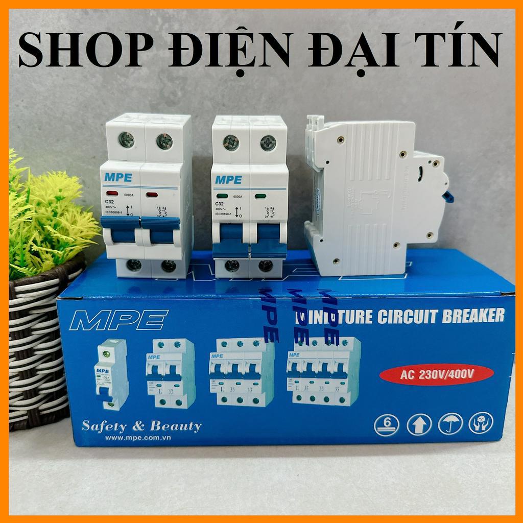 Aptomat 6kA CB Tép 2 cực MPE - Cầu dao an toàn - 6A/10A/16A/20A/25A/32A/40A/50A/63A | Shopee ...