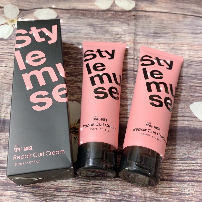 Kem tạo kiểu tóc uốn xoăn ATS STYLEMUSE REPAIR CURL CREAM 150ml (Chính ...