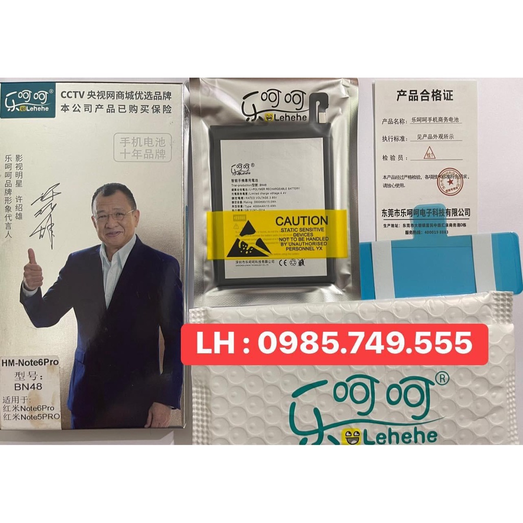 Pin BN46 Redmi note 8 lehehe Chính hãng | Shopee Việt Nam