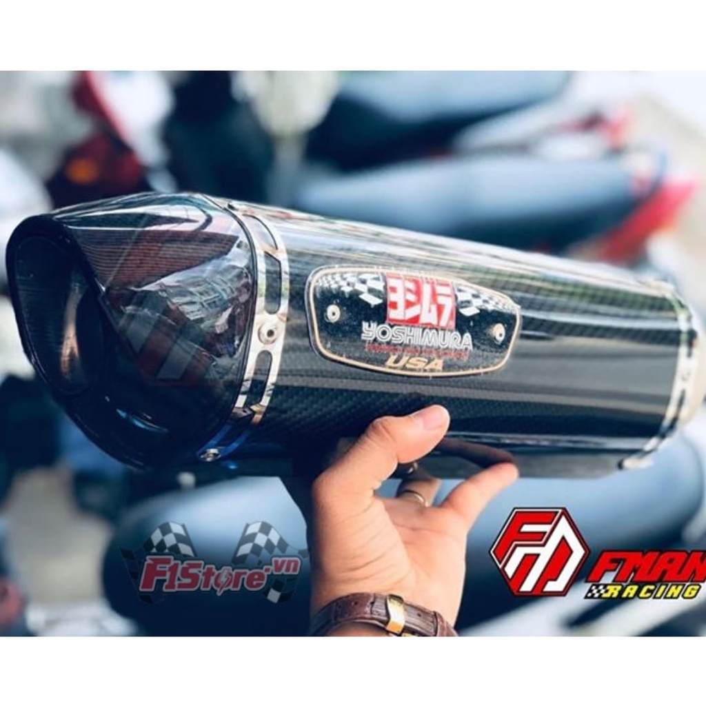 PÔ YOSHIMURA R77 CARBON REPLICA NEW (BÓNG) | Shopee Việt Nam