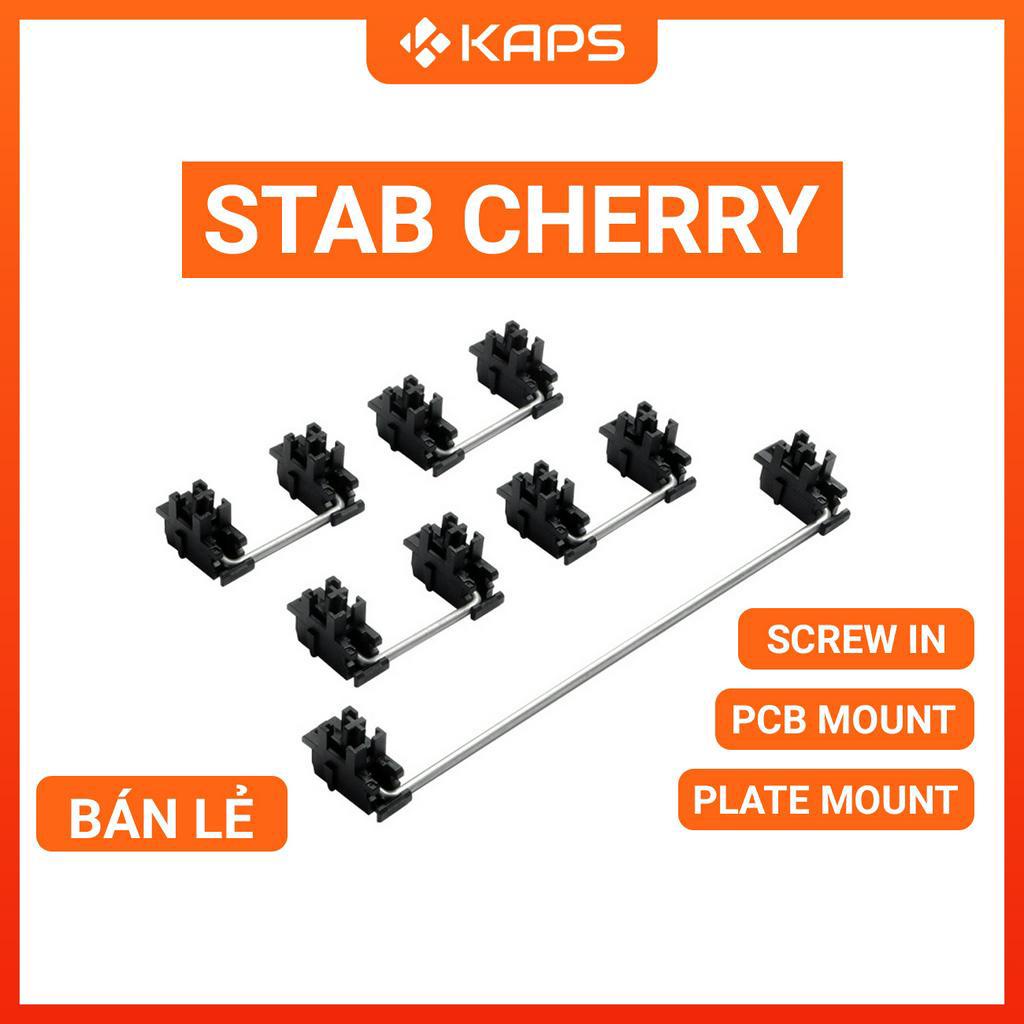 Stab Cherry | Plate mount - PCB mount - Screw in | 2u - 6.25u | Bán lẻ ...