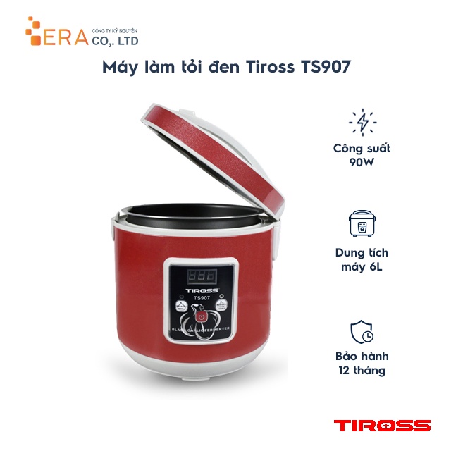 Máy làm tỏi đen Tiross TS 907 6L - Hàng chính hãng | Shopee Việt Nam