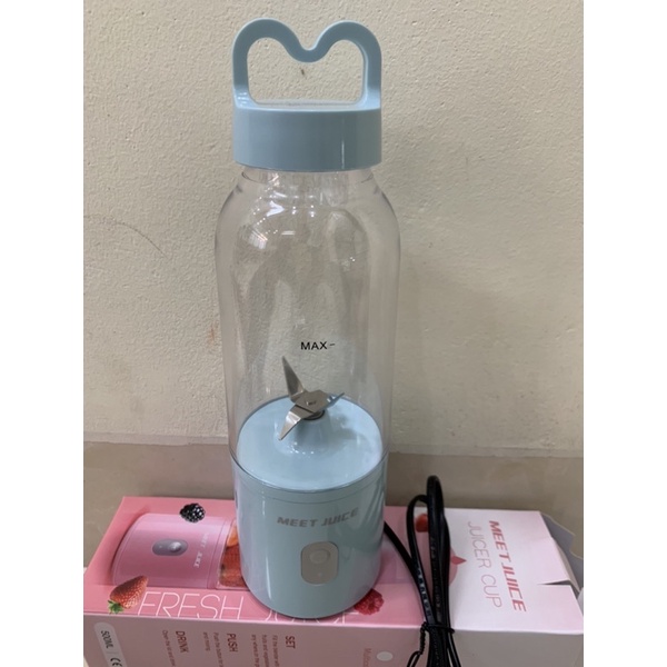MÁY XAY SINH TỐ MINI 500ML HÃNG MEET JUICE 150W GD-801 | Shopee Việt Nam