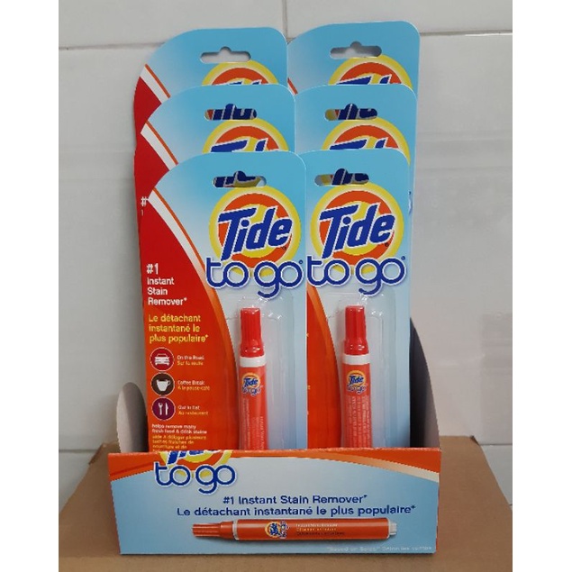 Combo 6 cây bút tẩy Tide To Go. | Shopee Việt Nam