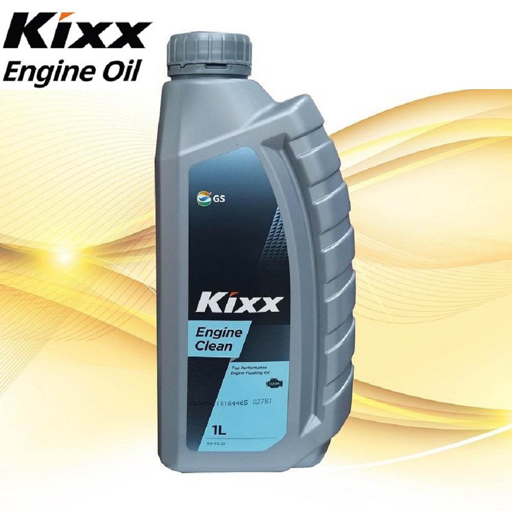 [ DẦU SÚC RỬA ĐỘNG CƠ ] KIXX ENGINE CLEAN – LOẠI 1 LÍT ,LÀM SẠCH CÁC ...