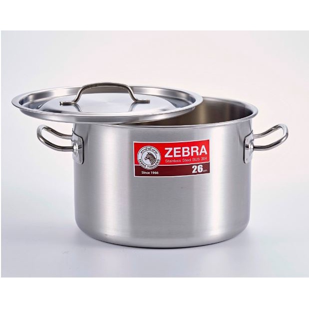 Nồi inox 304 đúc nguyên khối Zebra 26cm x 18cm 9.5 lít - 171126 ...
