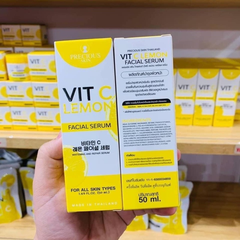 SERUM VIT C LEMON FACIAL CHÍNH HÃNG THÁI LAN | Shopee Việt Nam