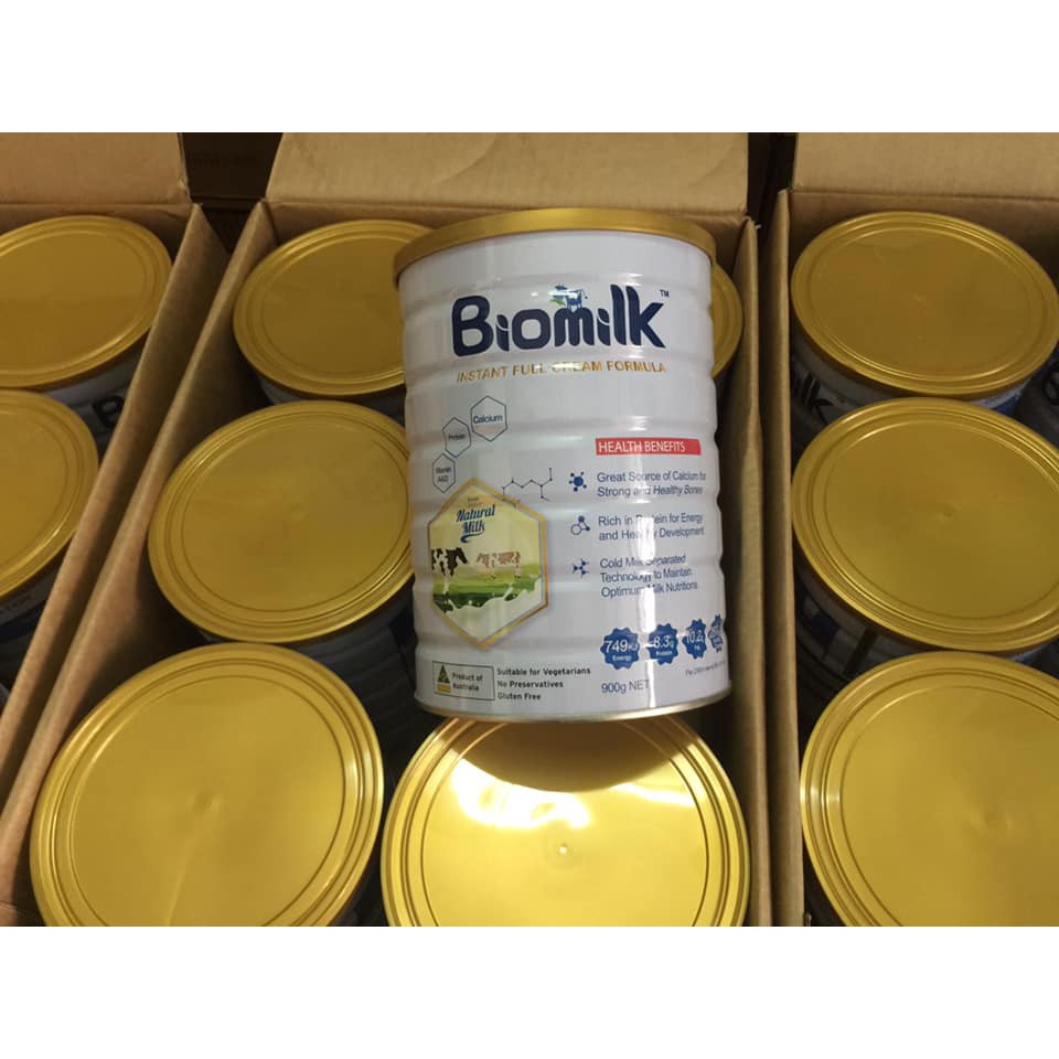 Sữa Nguyên kem Biomilk nhập khẩu Úc Hộp 900g, date mới ( Cam kết 100% chính hãng) | Shopee Việt Nam