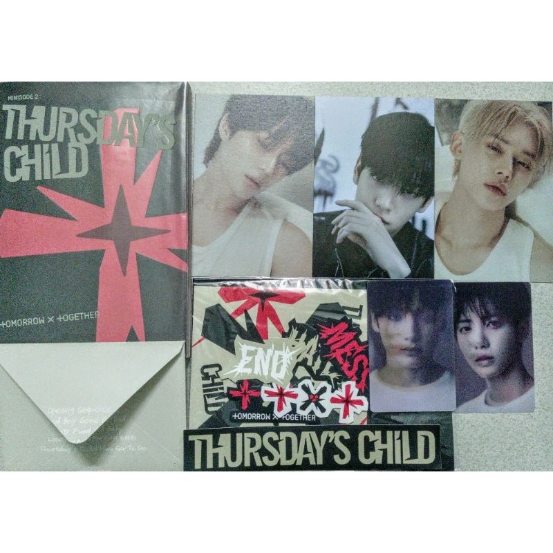 [CÓ SẴN] Lẻ album Thursday's Child nhóm nhạc TXT | Shopee Việt Nam