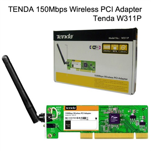 CARD PCI THU WIFI TENDA W 311P ( 1 ANTEN ) | Shopee Việt Nam