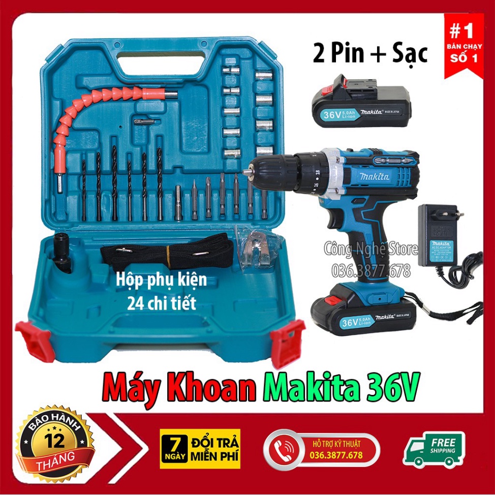Máy khoan Makita 36V | Shopee Việt Nam