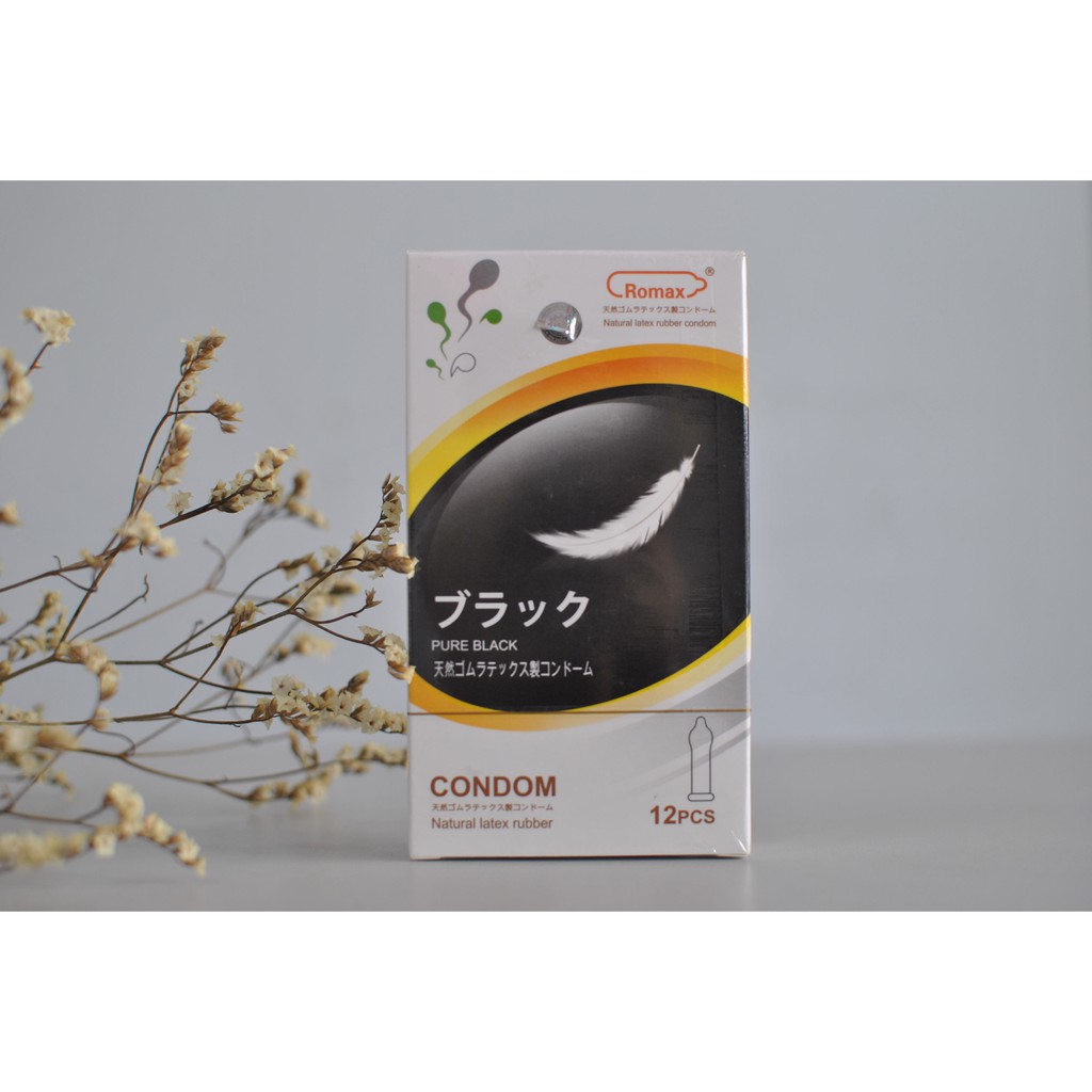 Bao Cao Su ROMAX Cao Cấp, Hàng Chính Hãng Nhật Bản, Siêu Mỏng, Trơn Cảm ...