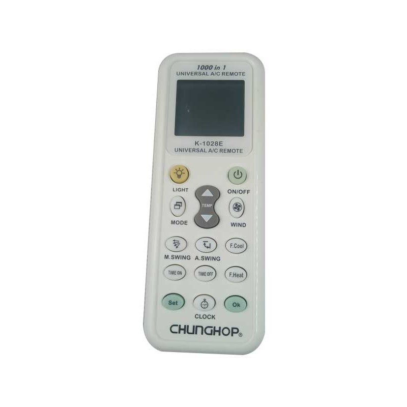 Remote máy lạnh đa năng K1028E CHUNGHOP chính hãng | Shopee Việt Nam