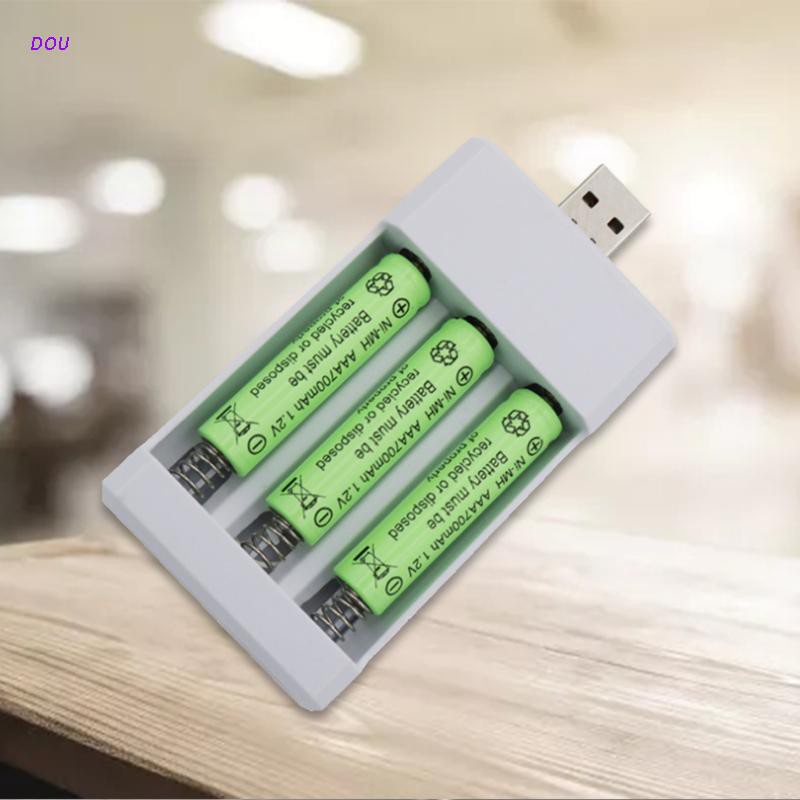 Bộ sạc pin AA / AAA 1.2V NI-CD 3 ngăn cắm USB tiện lợi | Shopee Việt Nam