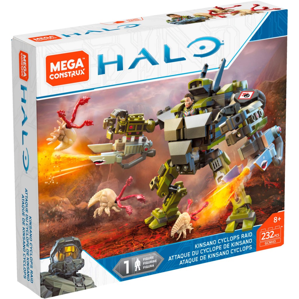 Mega Construx Halo - Kinsano Cyclops Raid - Bộ xếp hình Mega Construx ...