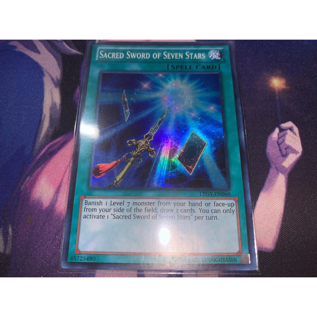 Thẻ Bài Yugioh Sacred Sword of Seven Stars Chính Hãng | Shopee Việt Nam