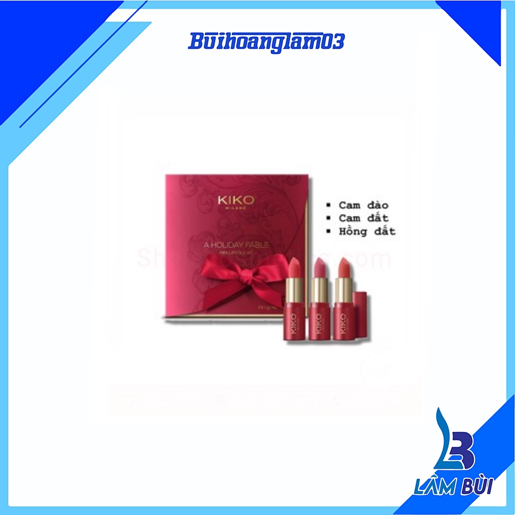 Set son mini Kiko - 3 cây | Shopee Việt Nam