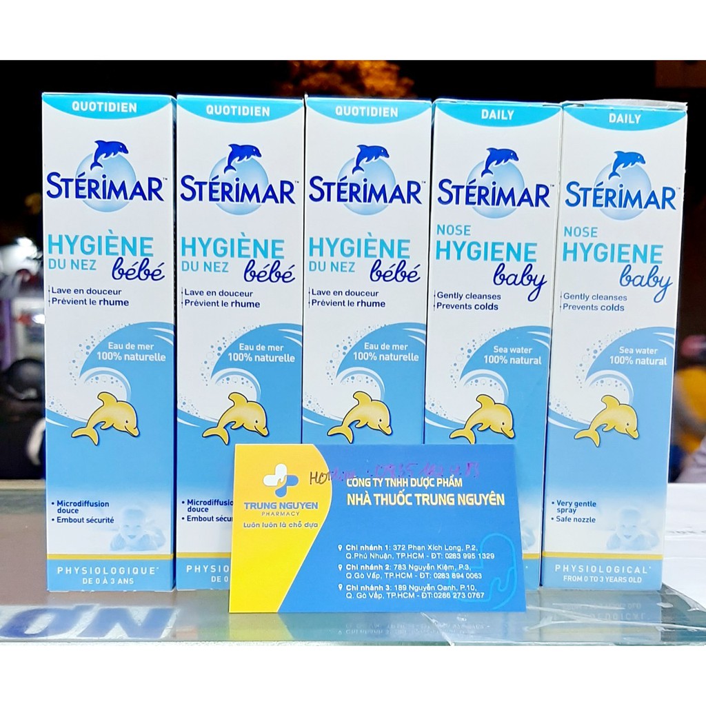 [HÀNG CHÍNH HÃNG] Nước muối biển Sterima baby dạng xịt | Shopee Việt Nam