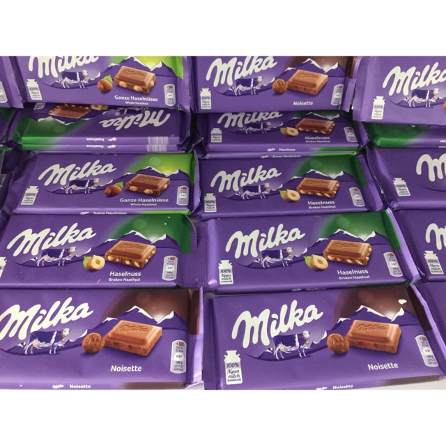 Socola Milka 100g - Xách tay Đức có Bill | Shopee Việt Nam