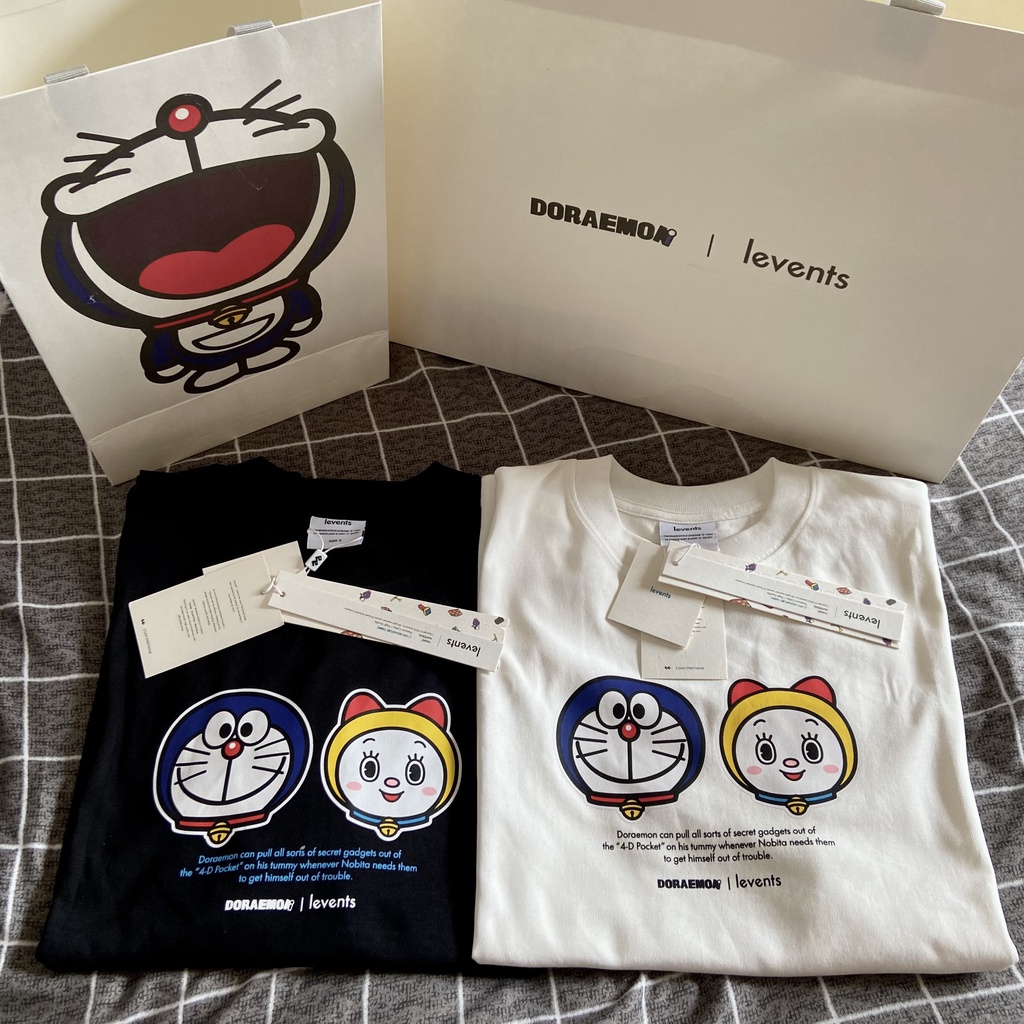 Áo thun Lì Ven "DORAEMON COLLAB" chính hãng | Shopee Việt Nam