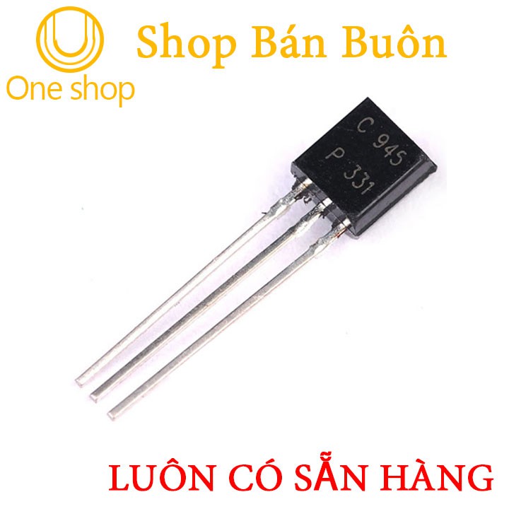 Transistor C945 TO-92 50V 150mA NPN | Shopee Việt Nam